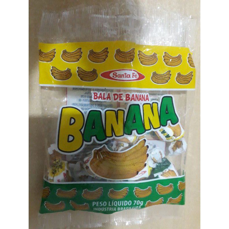 Kit 5 pacotinhos de balas Retrô / sabores sortidos 60g - Santa fé ...