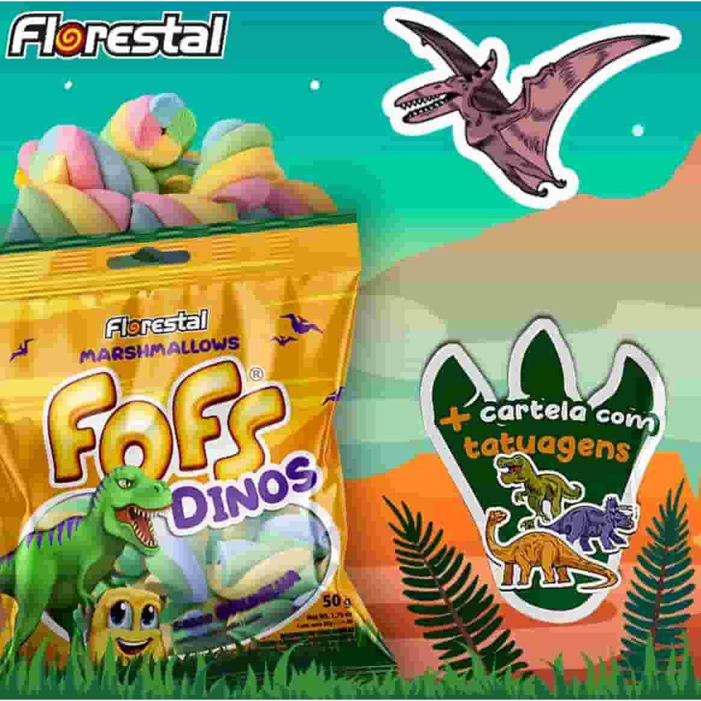 Marshmallow Diversos Sabores 220g - Florestal - Doceria TendTudo